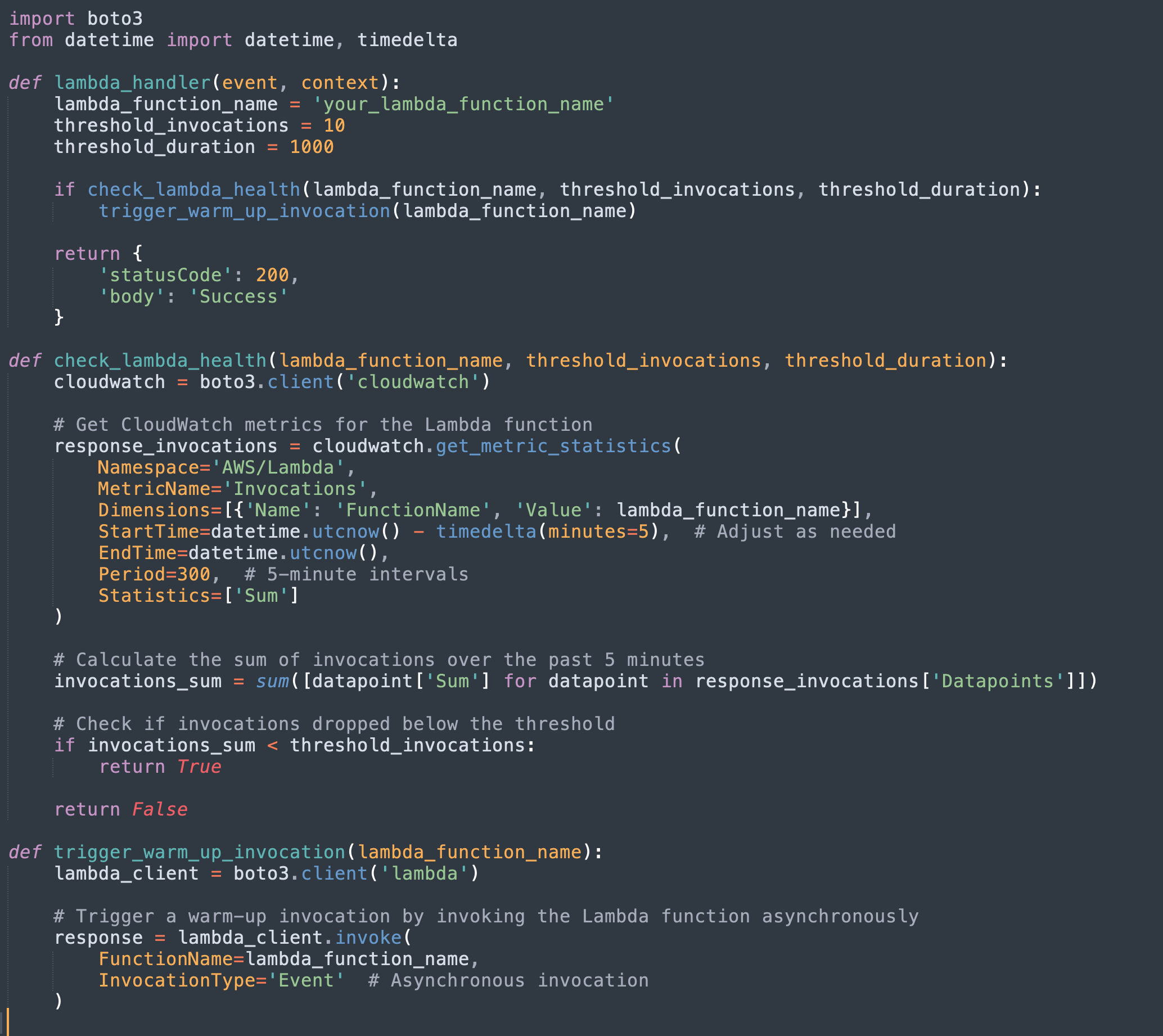 Optimizing AWS Lambda: Handle Cold Starts Seamlessly Optimizing AWS Lambda: Handle Cold Starts Seamlessly