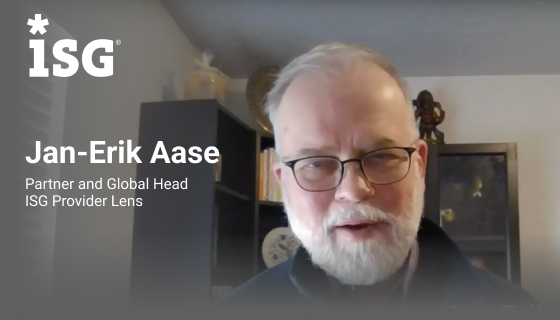 Analyst Speak: Jan Erik Aase, ISG, on Why Apexon Leads in GenAI and ... Analyst Speak: Jan Erik Aase, ISG, on Why Apexon Leads in GenAI and ...